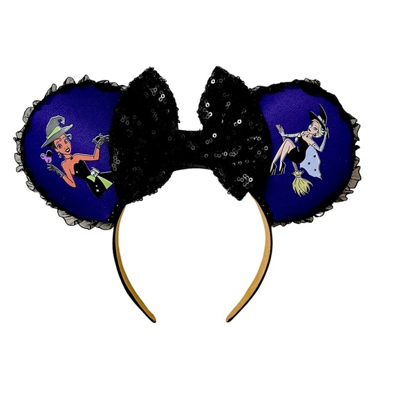 Hand Crafted | Accessories | Disney Princess Halloween Mouse Ears ...